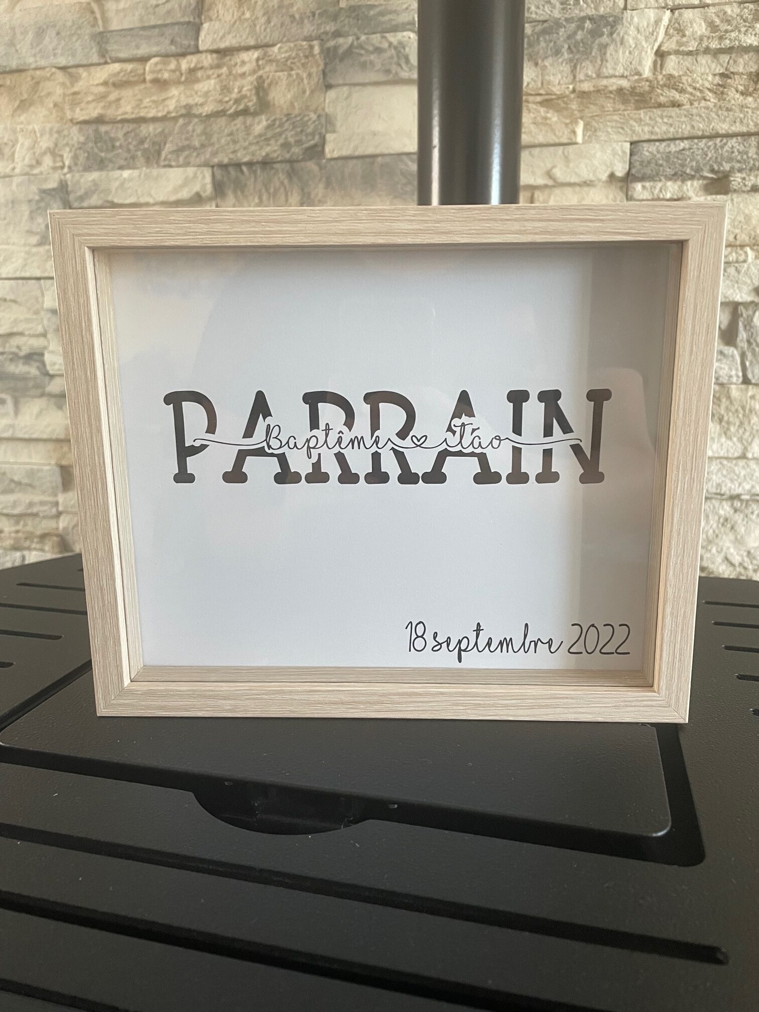 Cadre Marraine/Parrain - Les Créas by Tine